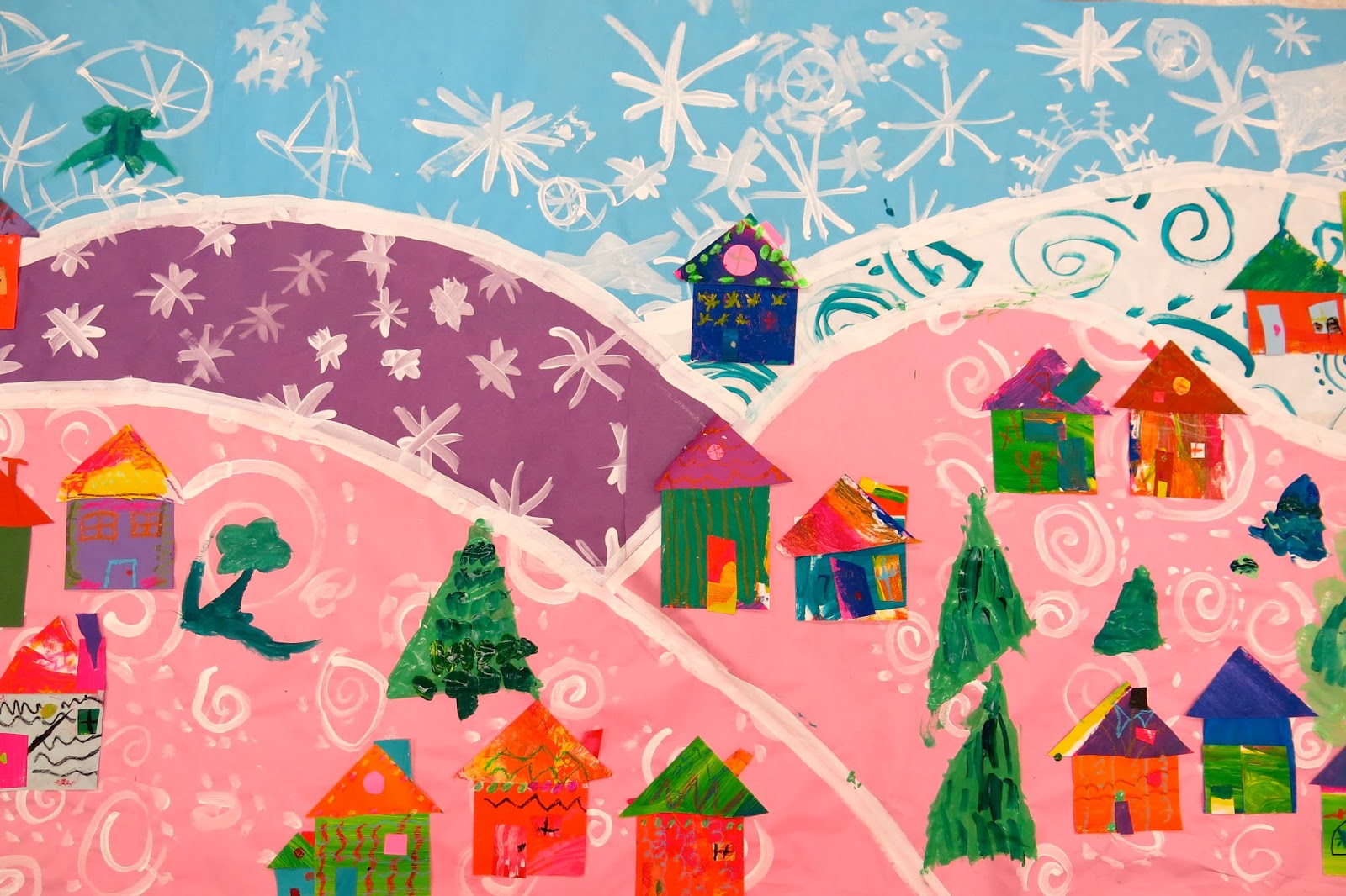 Cassie Stephens: In the Art Room: A Winter Mural Collaborative