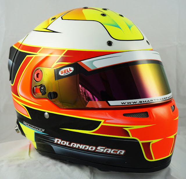 Racing Helmets Garage: Bell RS7 R.Saca 2017 by Smart Race Paint