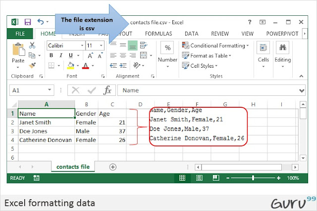 CSV vs Excel (.xls) - Apa Perbedaannya? - Blog Iseng | Kumpulan ...