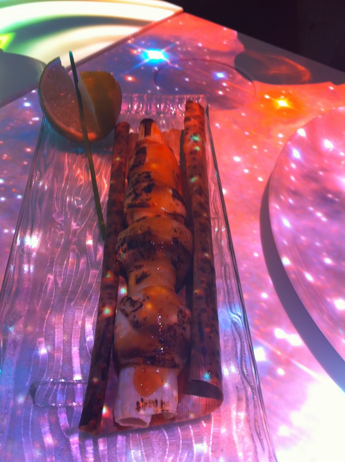 Rose: Interactive dinner at Inamo