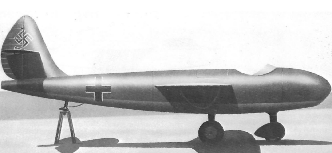L'avion-fusée Heinkel He-176.