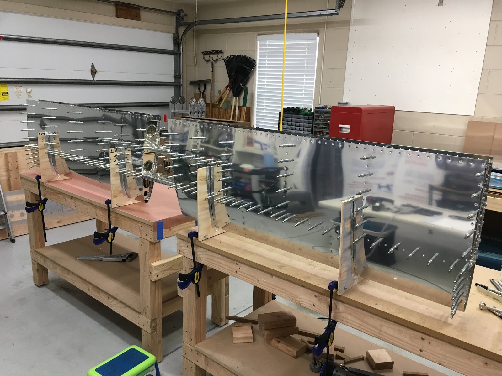 Alex's RV-14A Build Log: Section 8 - Horizontal Stabilizer (riveting ...