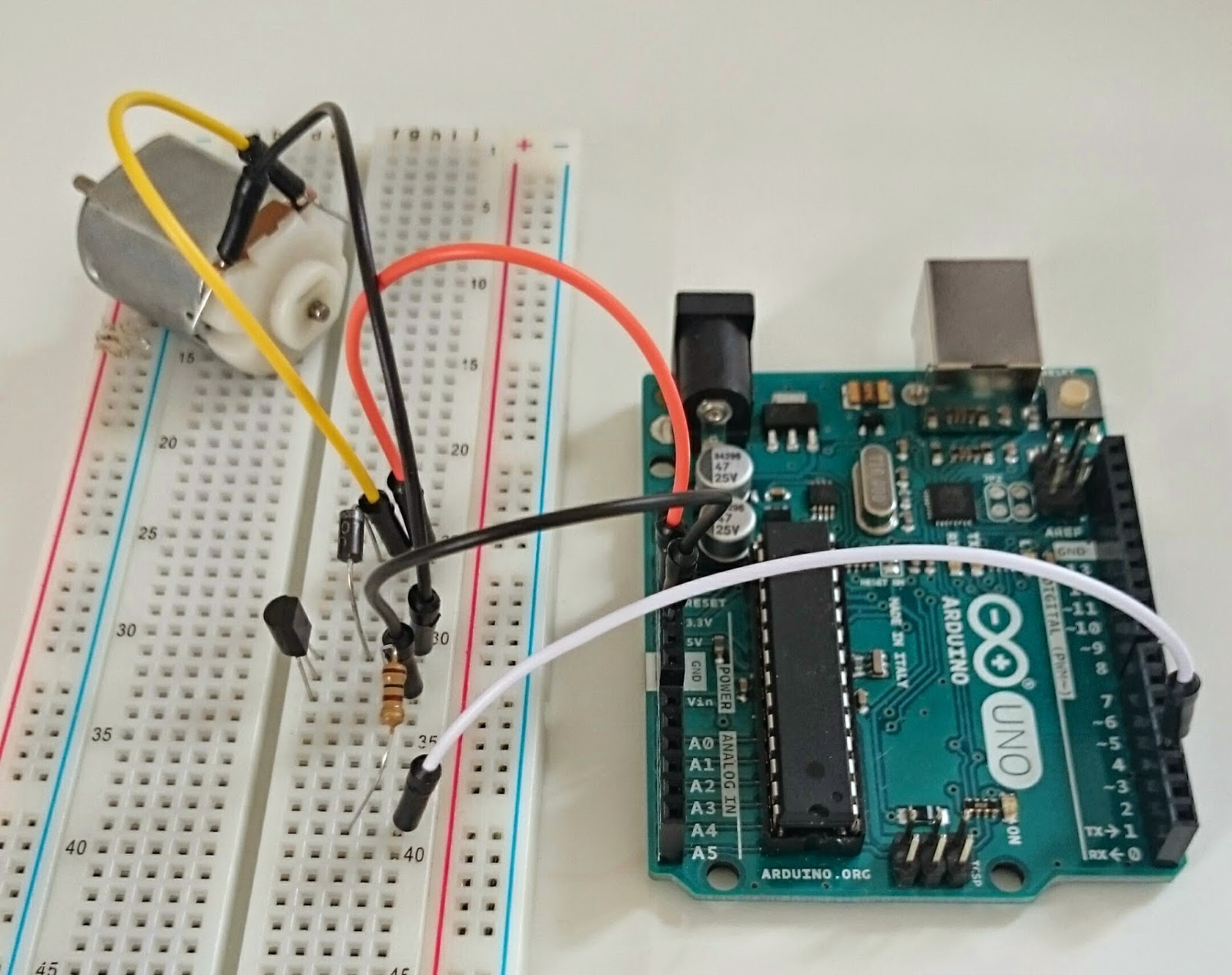 michaelsarduino: Steuern eines DC Motors mit dem Arduino
