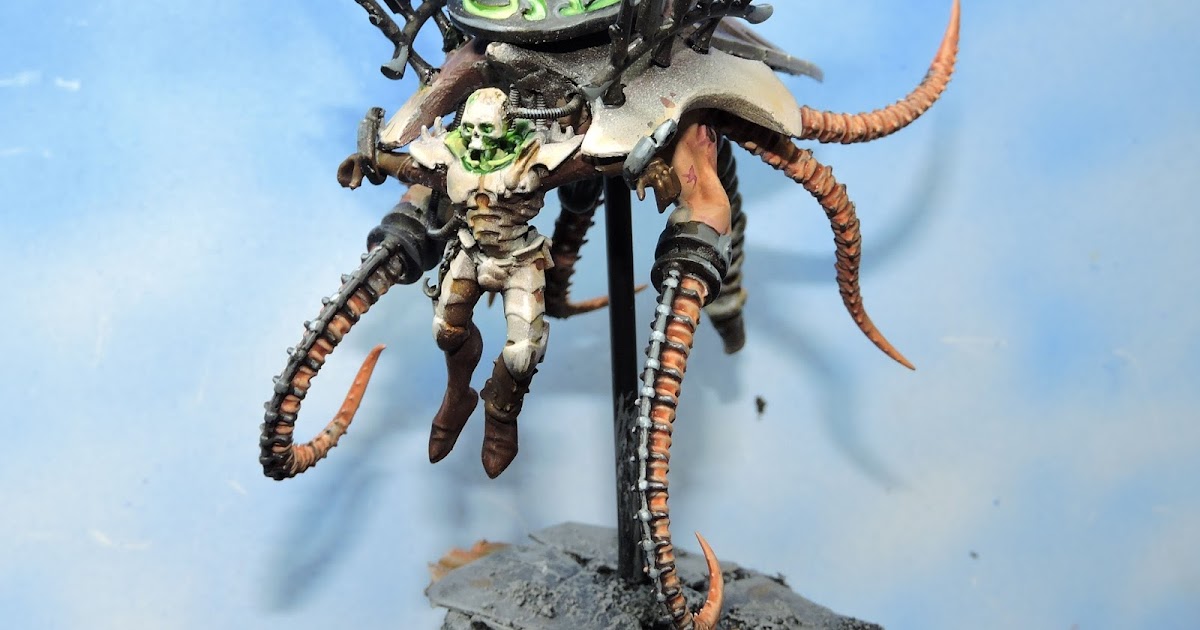 Vamos Ver no Pano Verde: Dark Eldar Cronos Parasite Engine Kitbashed
