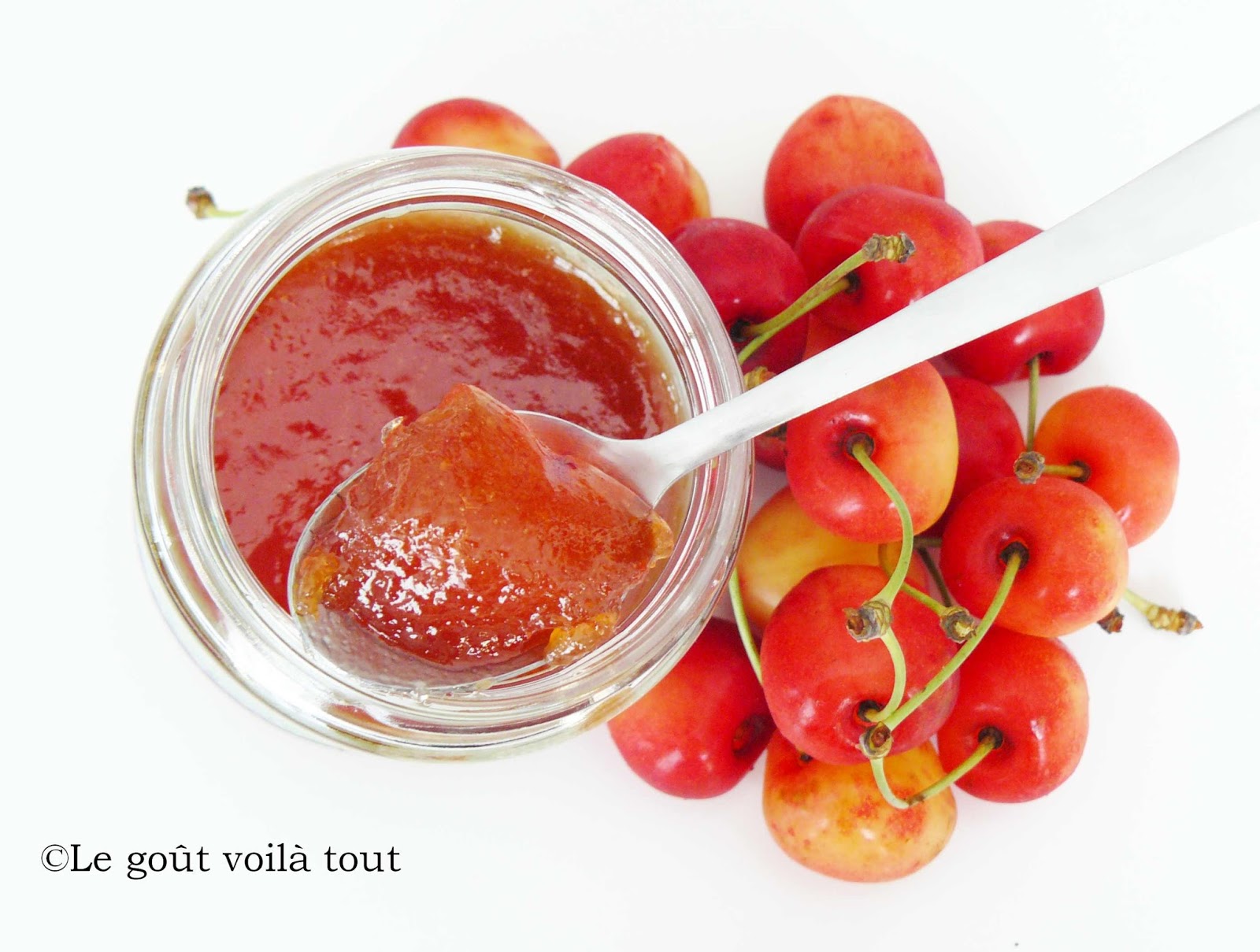 Le goût voilà tout: Confiture de cerises