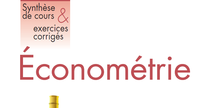 Econométrie | Cours fsjes