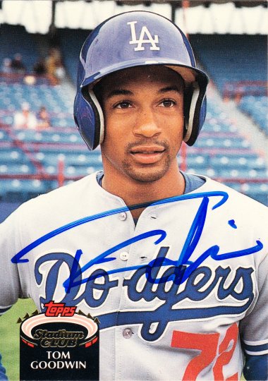 Daily Autograph: Tom Goodwin