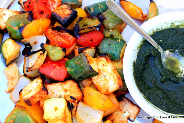 Love & Lentil: Veggie and Paneer Kababs