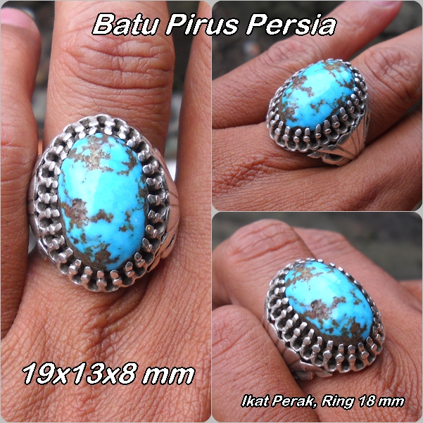 Lapak Batu Antik ( LBA ): PR90- Batu Pirus Biru Persia... Djadoel Kang ...