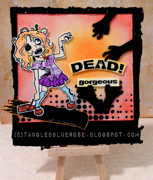 Tangled Blue Rose: Visible Image Stamps New Release Day~Zombie Dawn!
