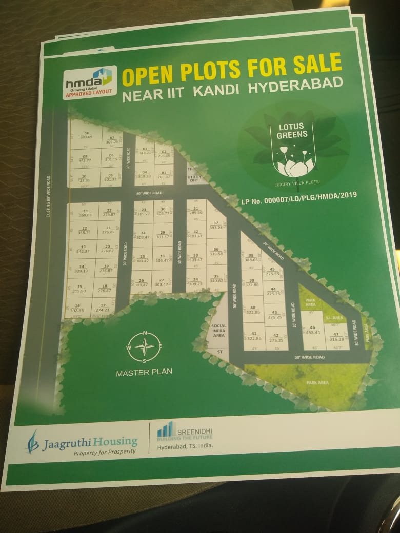 HMDA Approved Open Plots For Sale @ Kandi, Sangareddy, Contact ...