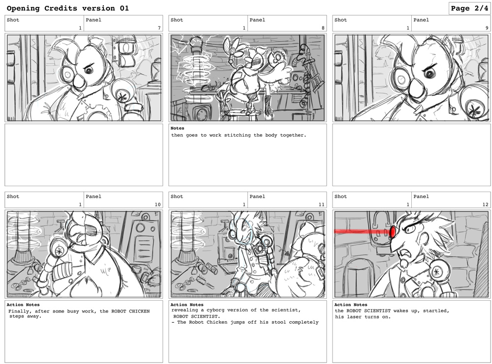 The Wonderful World of Kimberly's Storyboards: Robot Chicken Season 6 ...