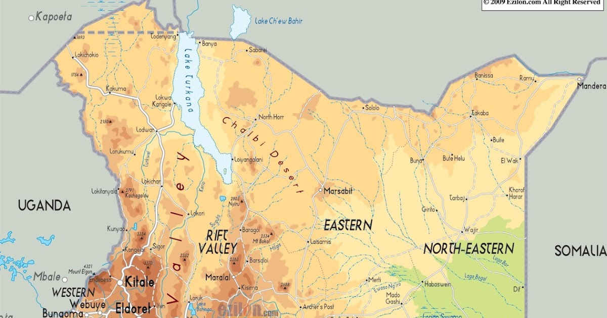 ANTHROPOLOGY OF ACCORD: Map on Monday: KENYA