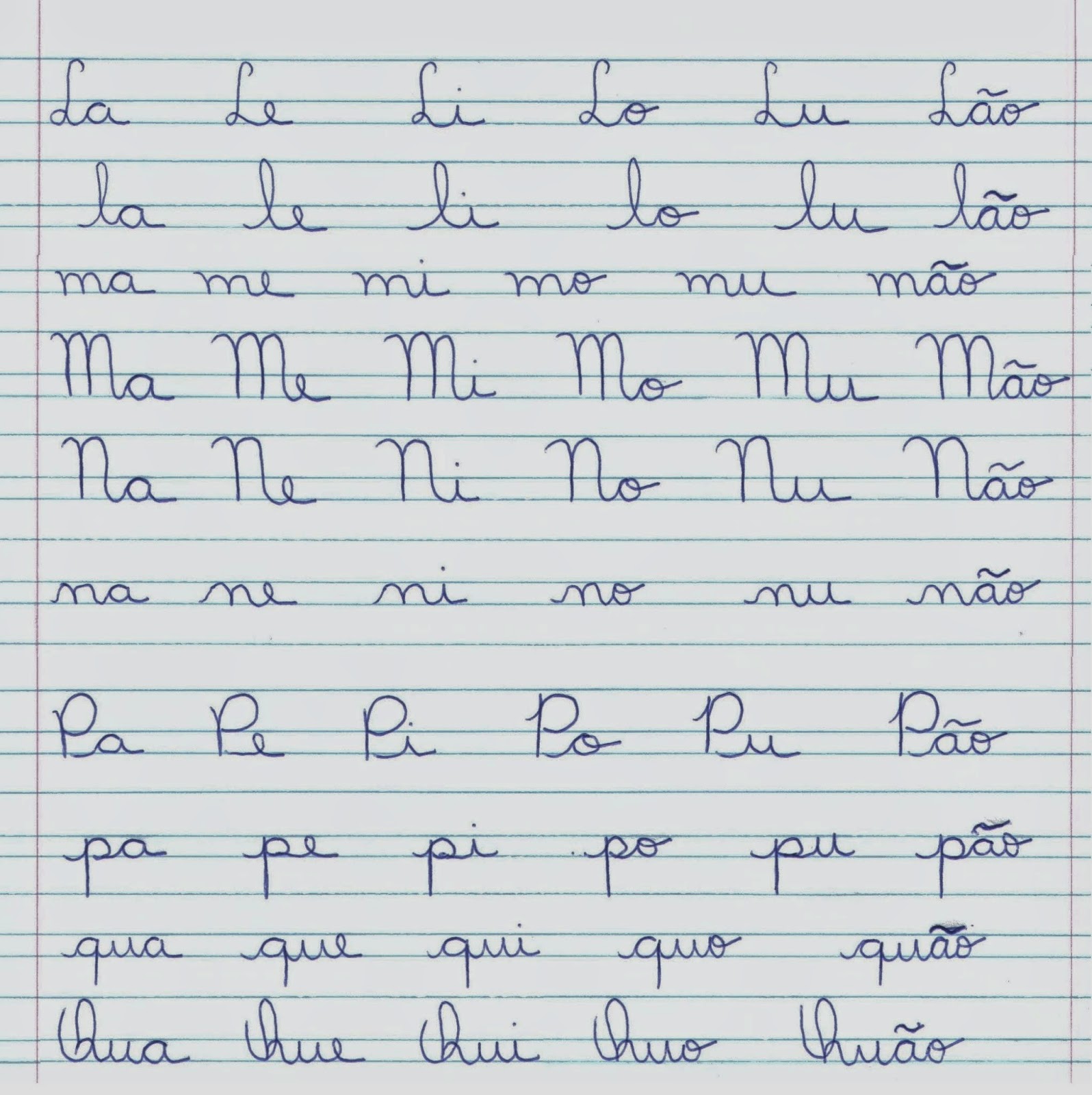 no cantinho da casa!: Alfabeto e sílabas - Manuscritos maiúsculos e ...