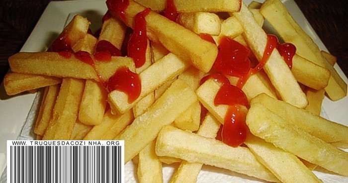 Batata Frita de Fast Food Sequinha e Crocante | Truques da Cozinha