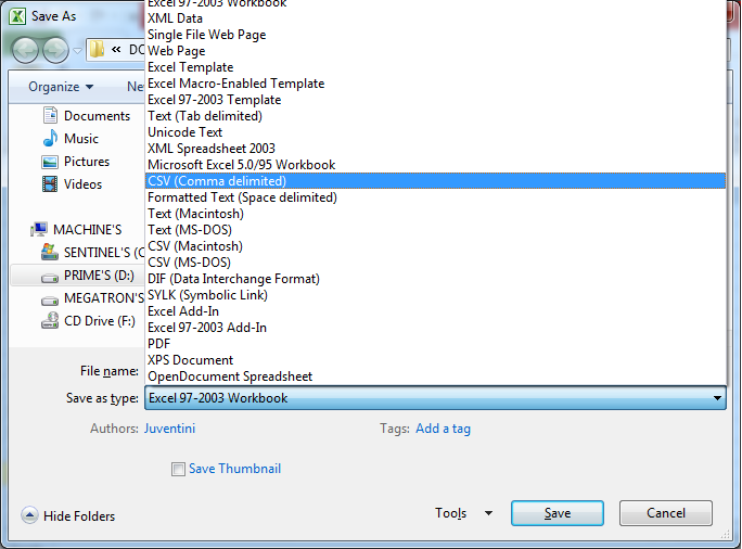MEMBUAT FILE *.ARFF DARI CSV ~ Ladang Belajar.,! MEMBUAT FILE *.ARFF DARI CSV ~ Ladang Belajar.,!