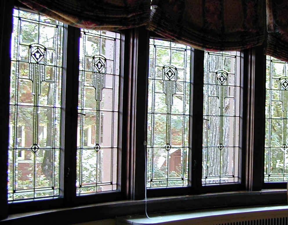 Window Glass Designs: Leaded Beveled glass
