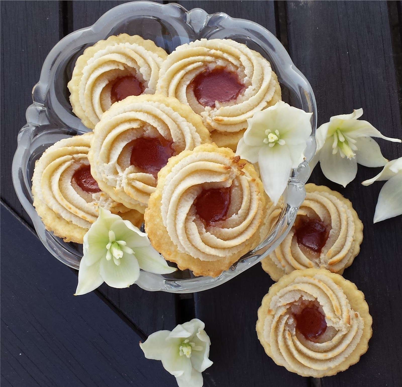 Ochsenaugen Kekse (24 Stück)