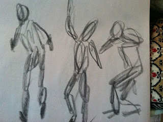 Education in Creativity: Figure Drawing 1--the Gesture Drawing