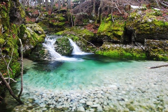 des monts des cimes: La cascade verte, Ste Eulalie en Royans