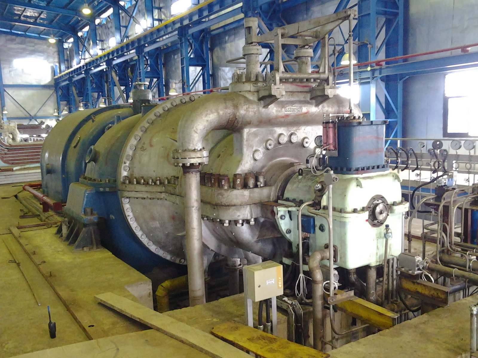 Pengenalan Dasar Tentang PLTU: PENGENALAN AREA TURBIN LOKAL