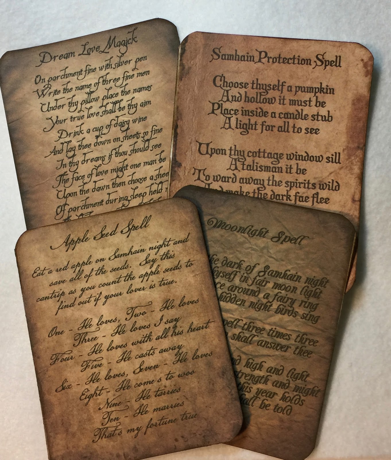 Grandmas laces: Gypsy Spells & Fortunes Mixed Media Fabric Book