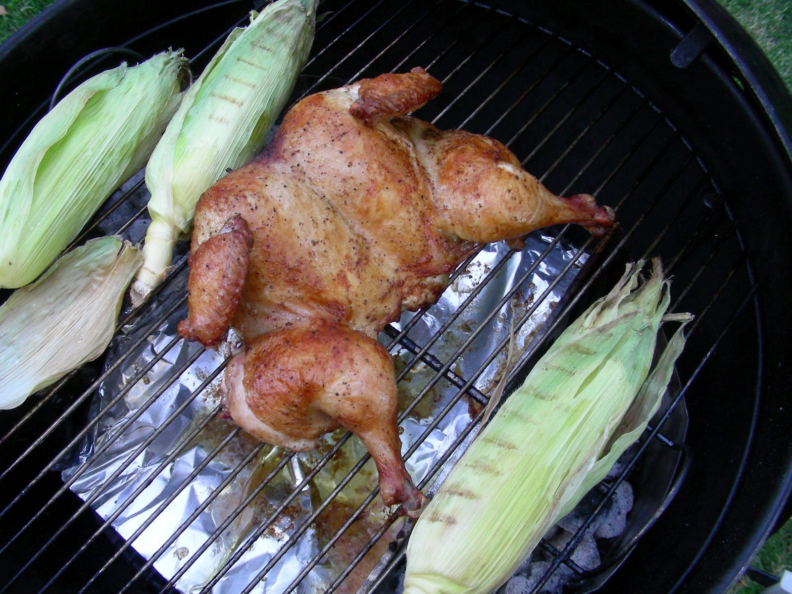 Susan Can Cook: Random Food Fridays - Spatchcocked Chicken on the Grill