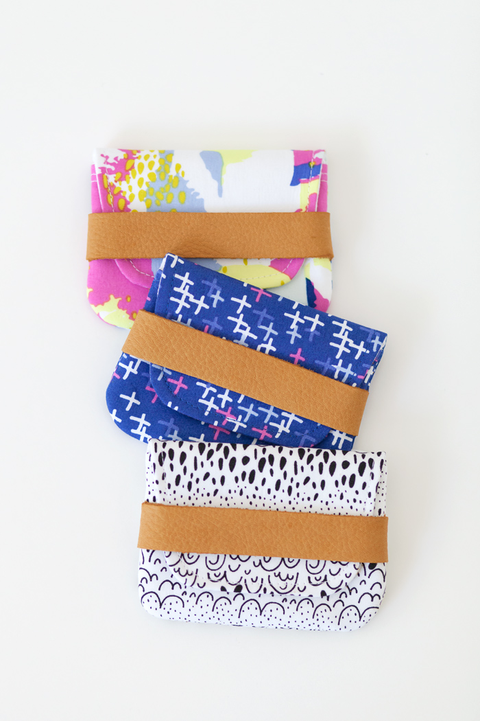 DIY Card Wallets | Michelle Patterns / LBG STUDIO