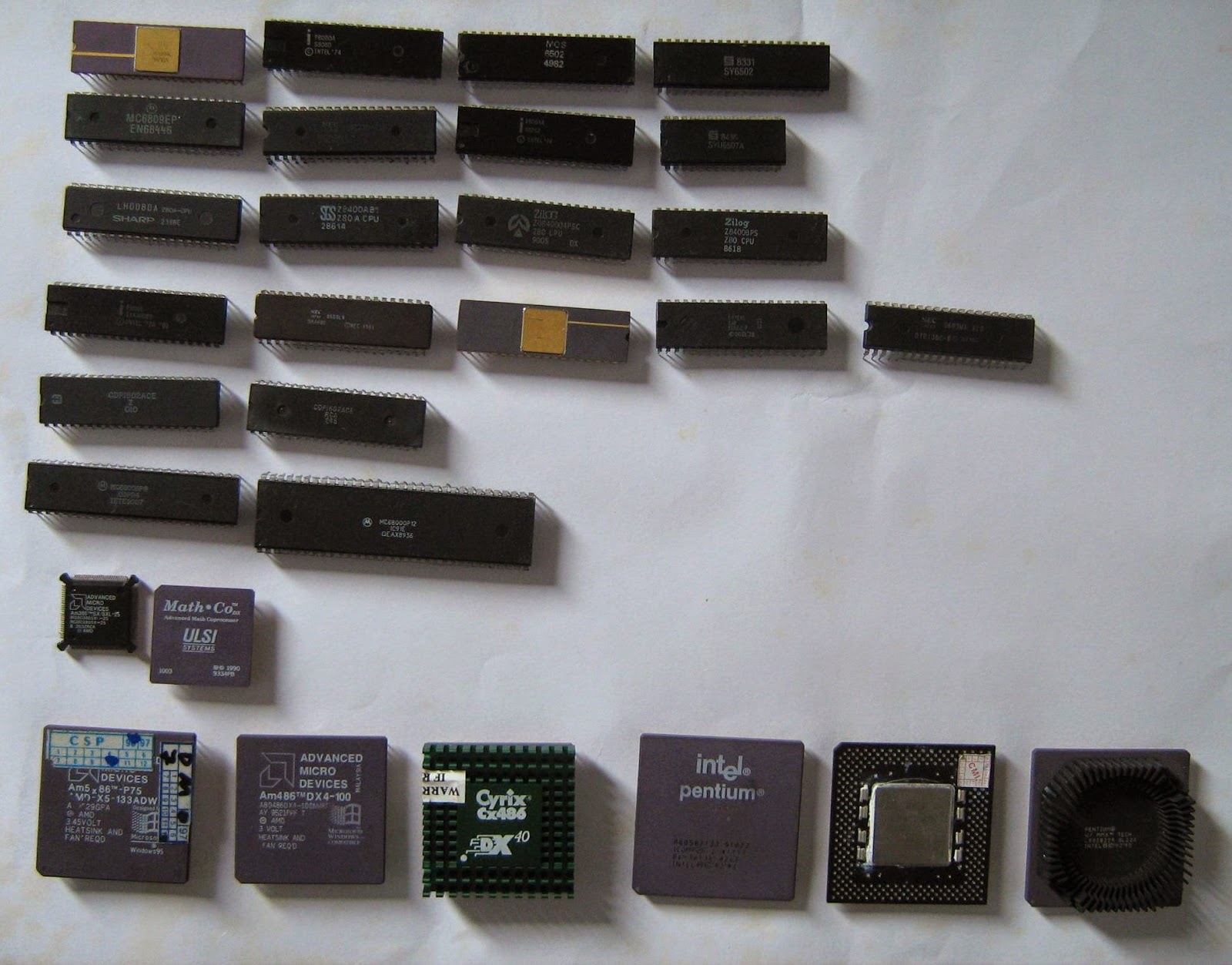Xprojetos: Coleção de Microprocessadores