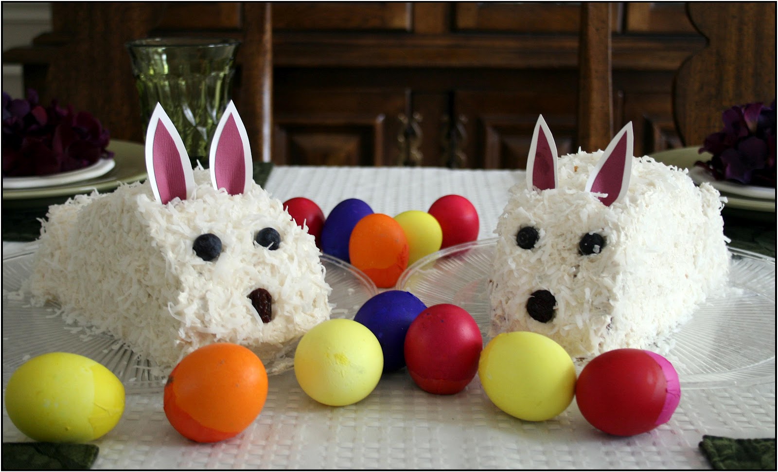 one clever mom: Carrot Cake Battle, part 2 - Bunny Cake!