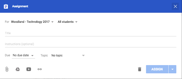 Time to Talk Tech : Google Classroom Update - send assignments to specific individual(s) & find ...