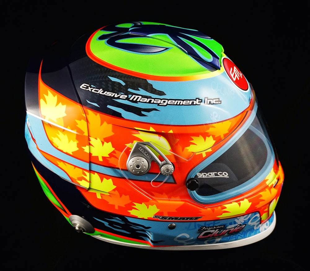 Racing Helmets Garage: Sparco WTX-9 J.Clunie 2015 by Smart Race Paint