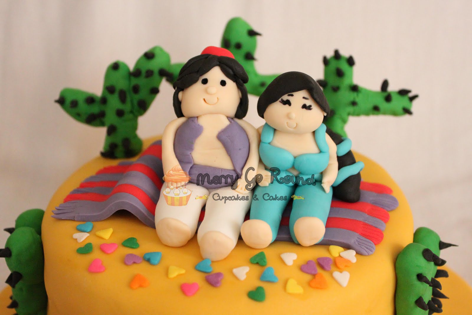 Merry Go Round - Cupcakes & Cakes: Arabian Birthday Cake