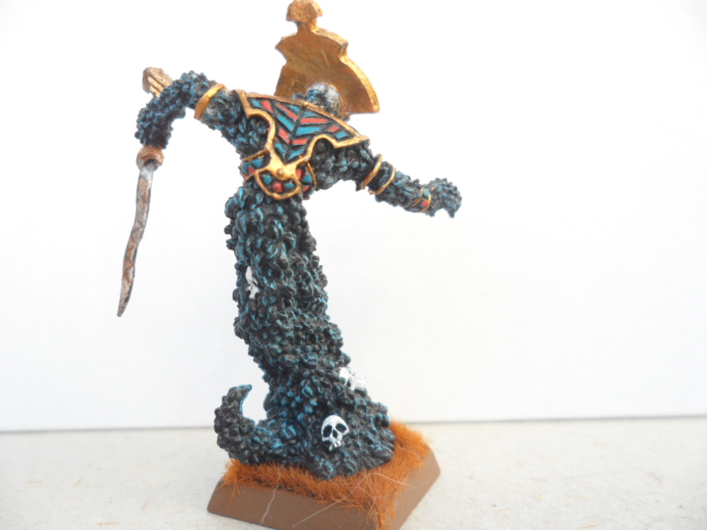 Painted Miniatures: Warhammer Miniatures- Tomb Kings Prince Apophas