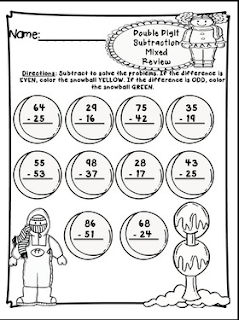 Winter Activities and 2 Freebies - Teach Two Reach 2nd Grade Happenings