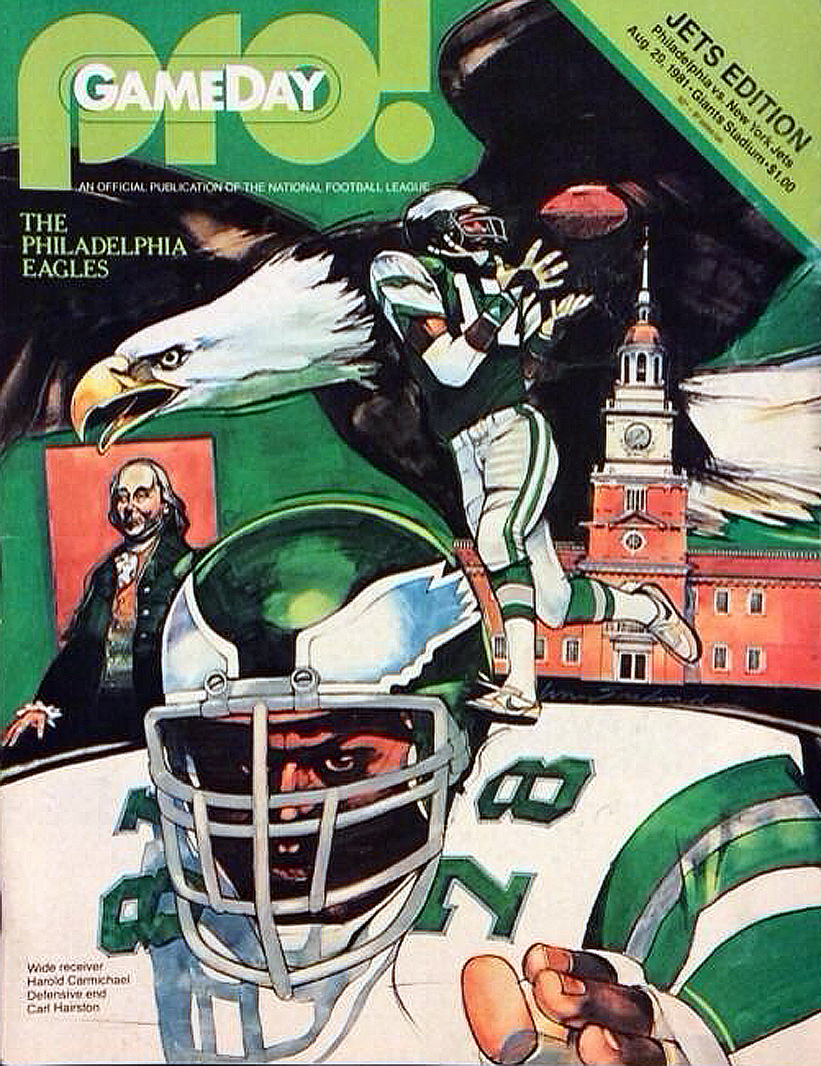 Pro Football Journal Presents: NFL Art: 1981 NFL Game Program Art