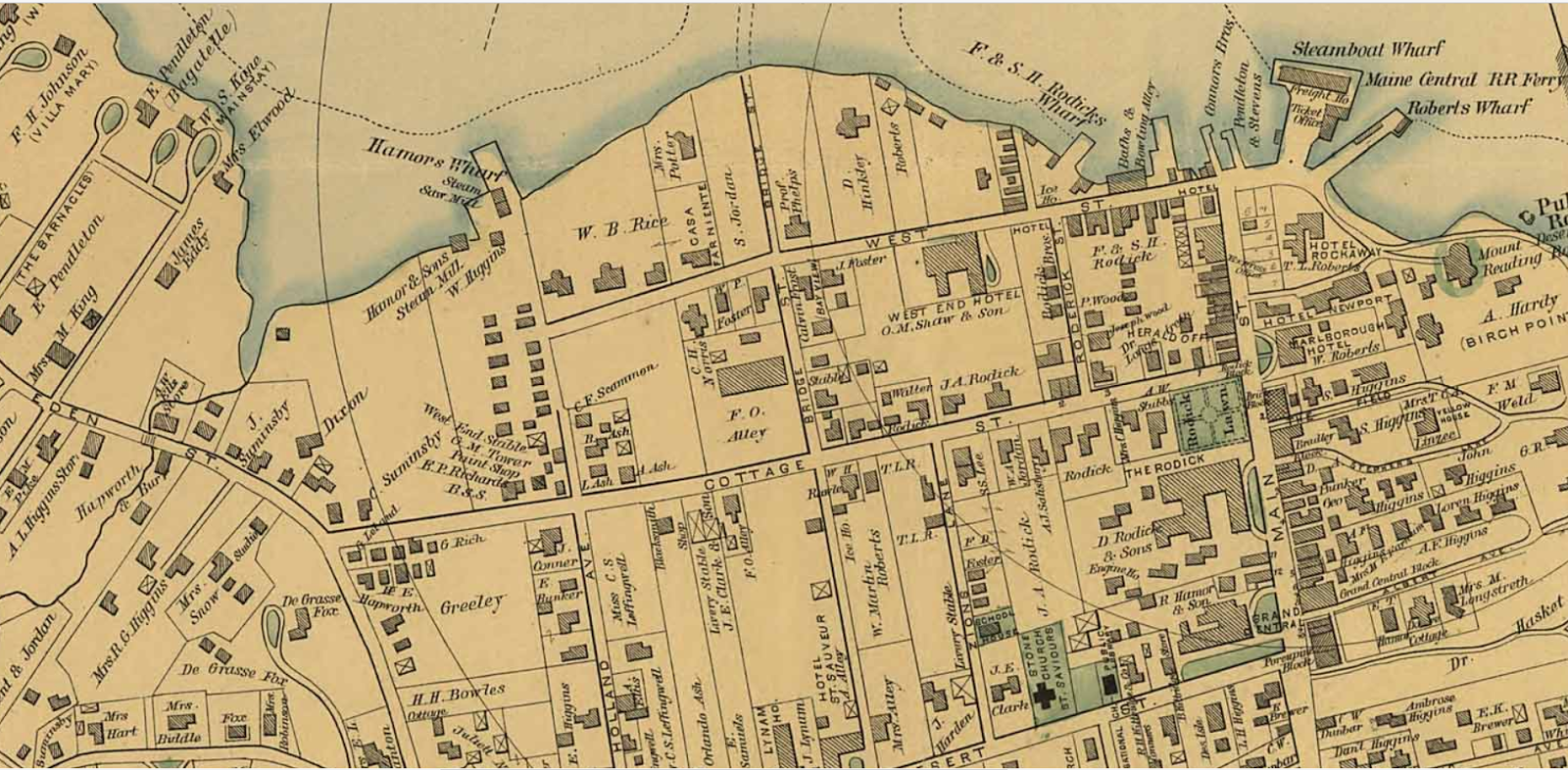 OLD MAPS OF ACADIA NATIONAL PARK: OLD MAPS COLLECTION