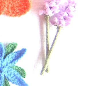 Siona Karen : Free Crochet Flower Pattern: Cornflower