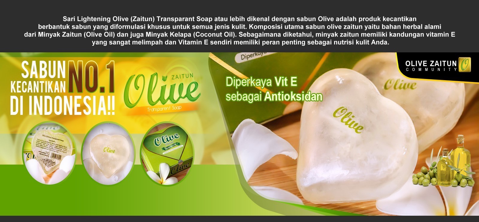 SABUN OLIVE ZAITUN