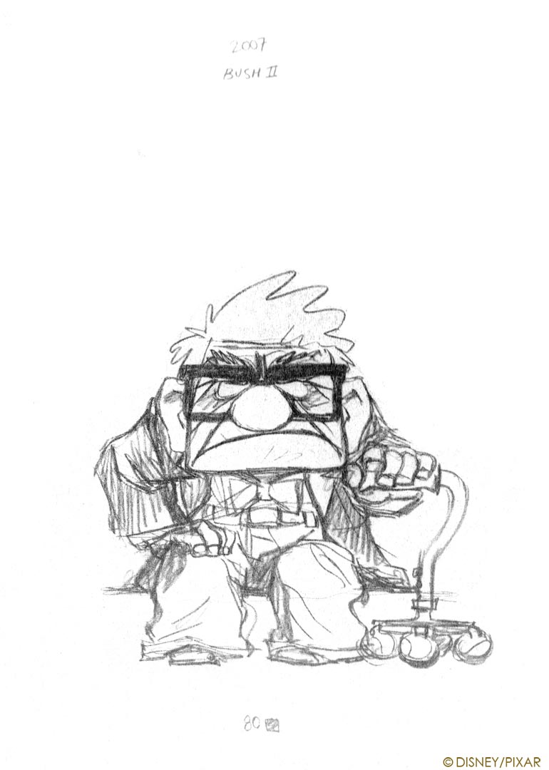 Living Lines Library: Up (2009) - Character Design