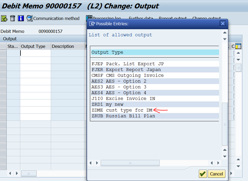 Techsap Creating A New Billing Output Type And Assigning It To The Output Determination