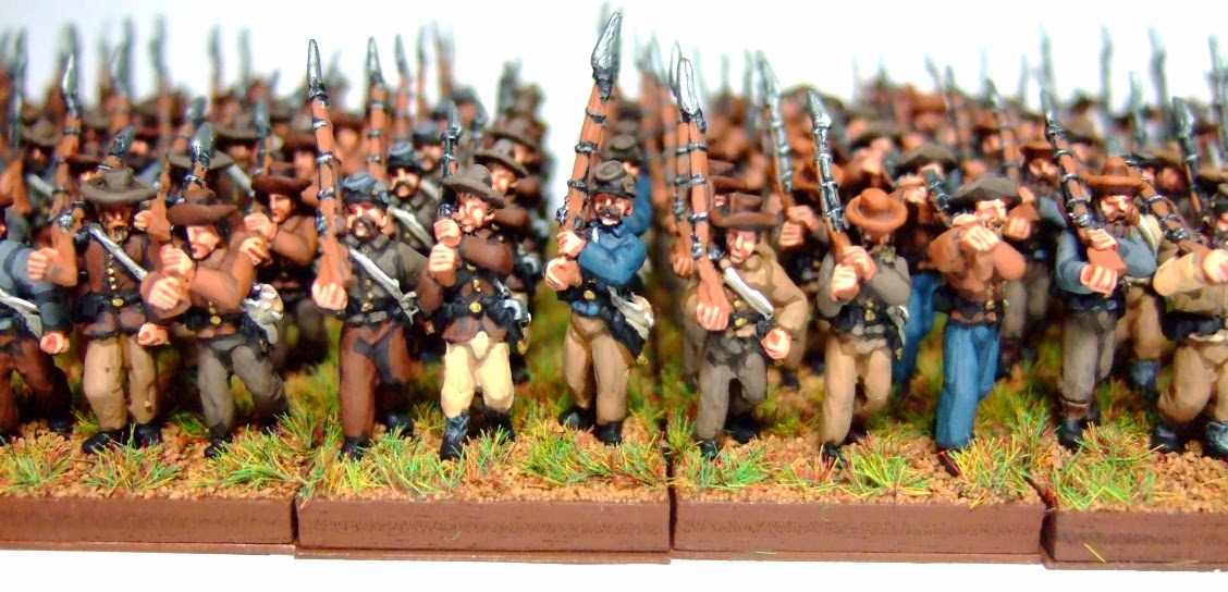 MacPhee's Miniature Men: Even More 18mm Blue Moon Rebel Infantry