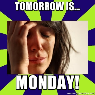 Tomorrow is Monday Funny Images and Pictures : Let's Celebrate!