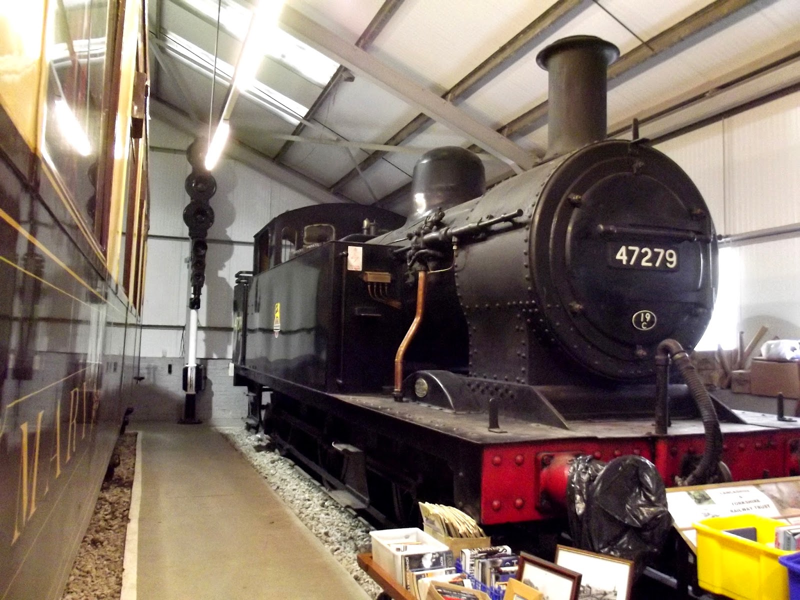 Steam Memories: K&WVR Yesterday 29th December 43924 and Jinty 47279