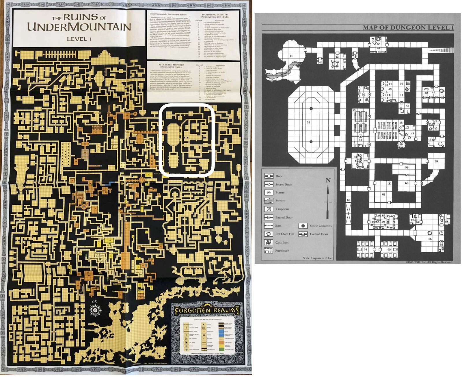 Unvisible Citadel: Undermountain Map Origins