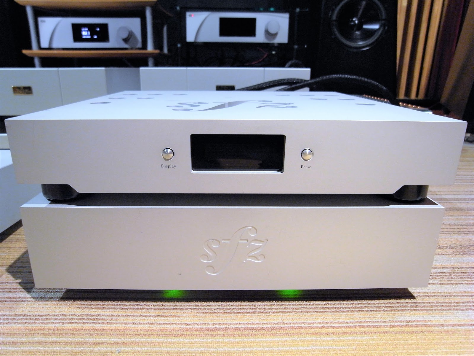 SIS AUDIO BLOG: イベント情報 SFORZATO DSP-Vela、DSP-01を期間限定展示していました！