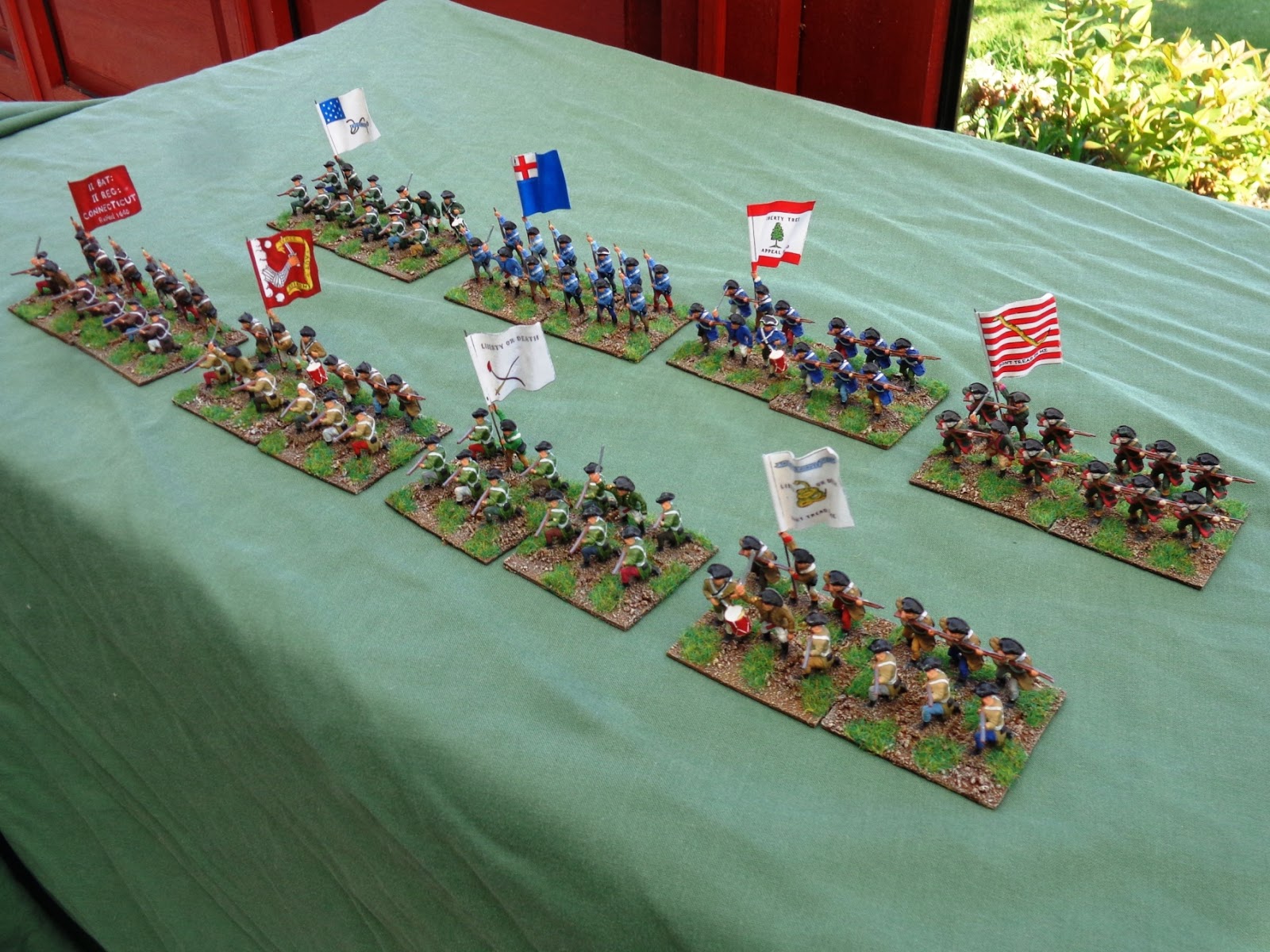 Will's Wargames Blog: AWI rebasing - loads of Militia