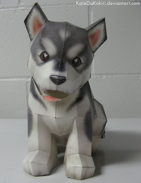 Forever: Papercraft cachorro!