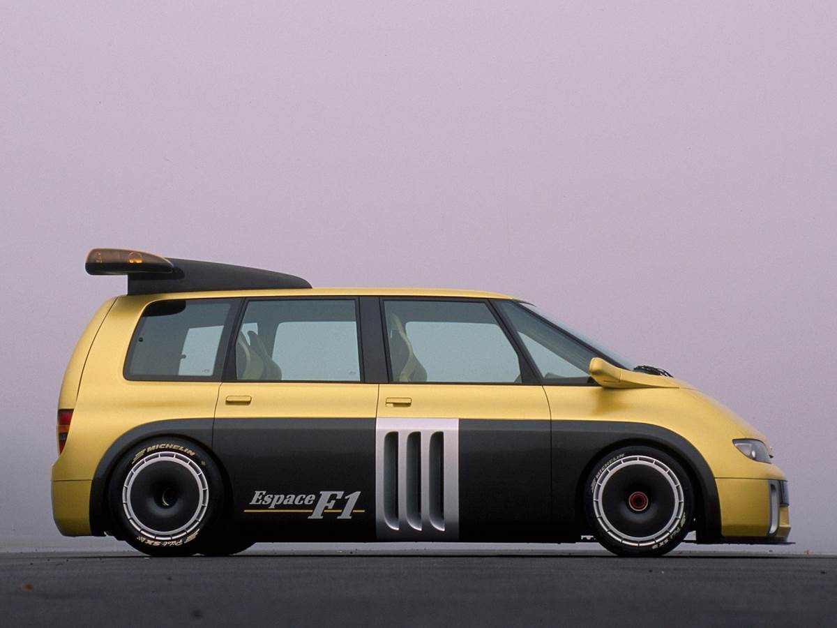 Renault Espace F1: van com motor de 810 cavalos - vídeo