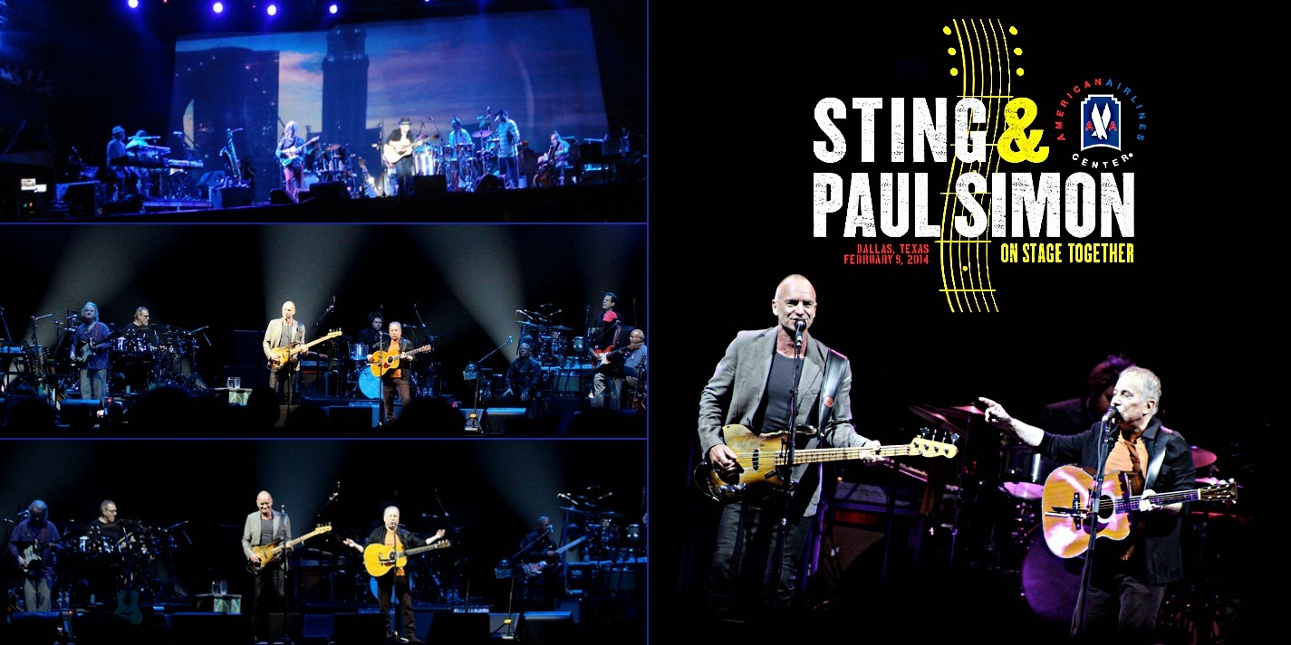 T.U.B.E.: Paul Simon and Sting - 2014-02-09 - Dallas, TX (AUD/FLAC)